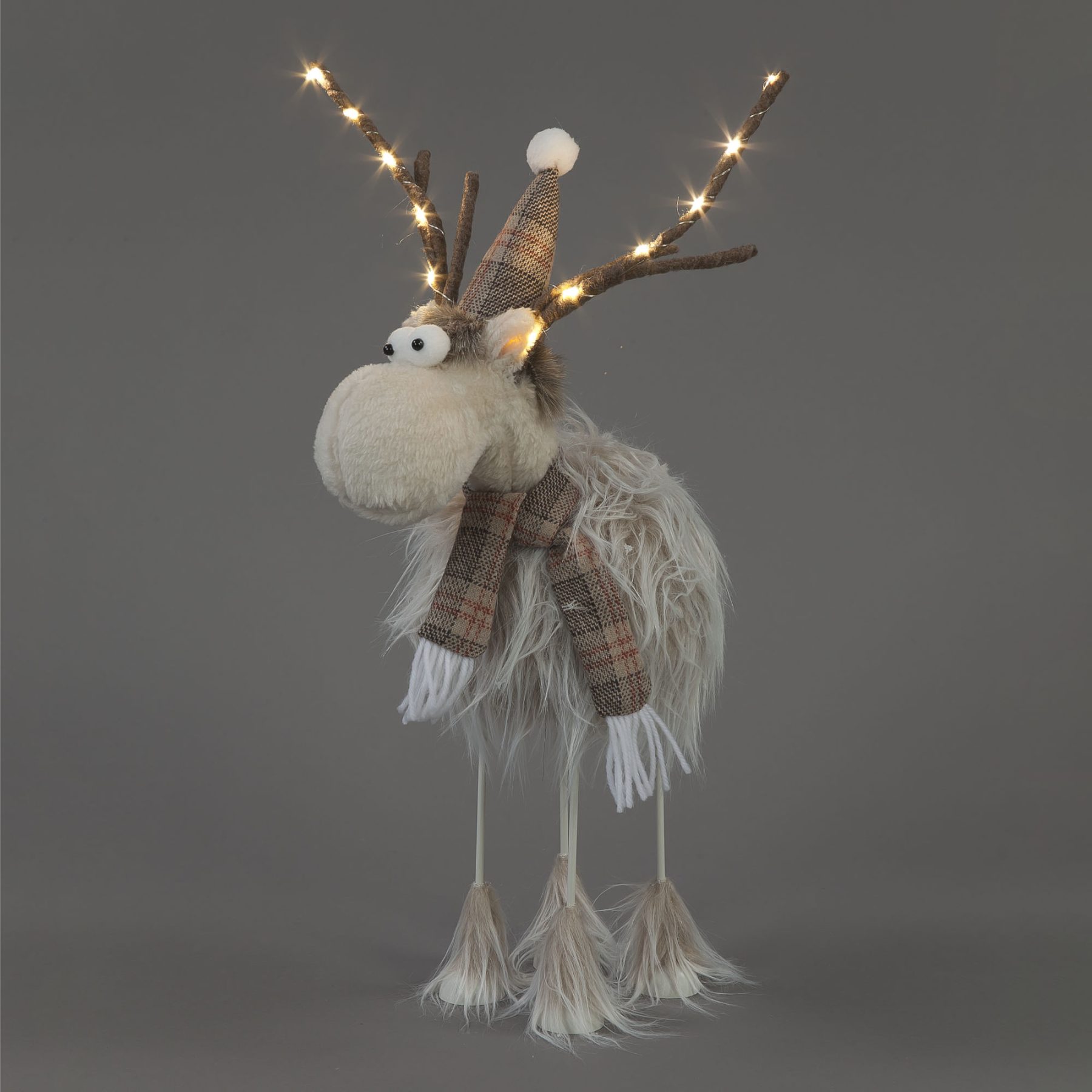 LED Reindeer Metal Legs - Cinta Gifts